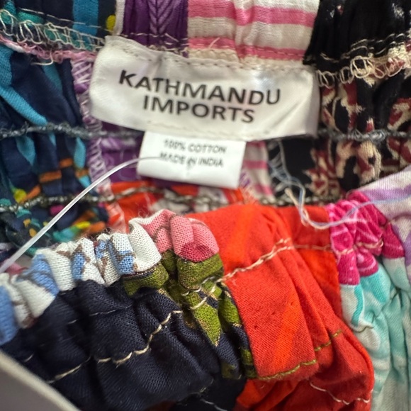 Kathmandu | Pants & Jumpsuits | Kathmandu Multicolor Patchwork Wide Leg ...